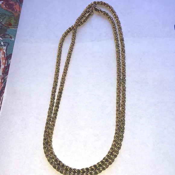 Napier | Jewelry | 4 Inch Vintage Napier Gold Filled Rope Chain | Poshmark